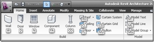 Ribbon Shortcut Key on Autodesk Products | CADnotes